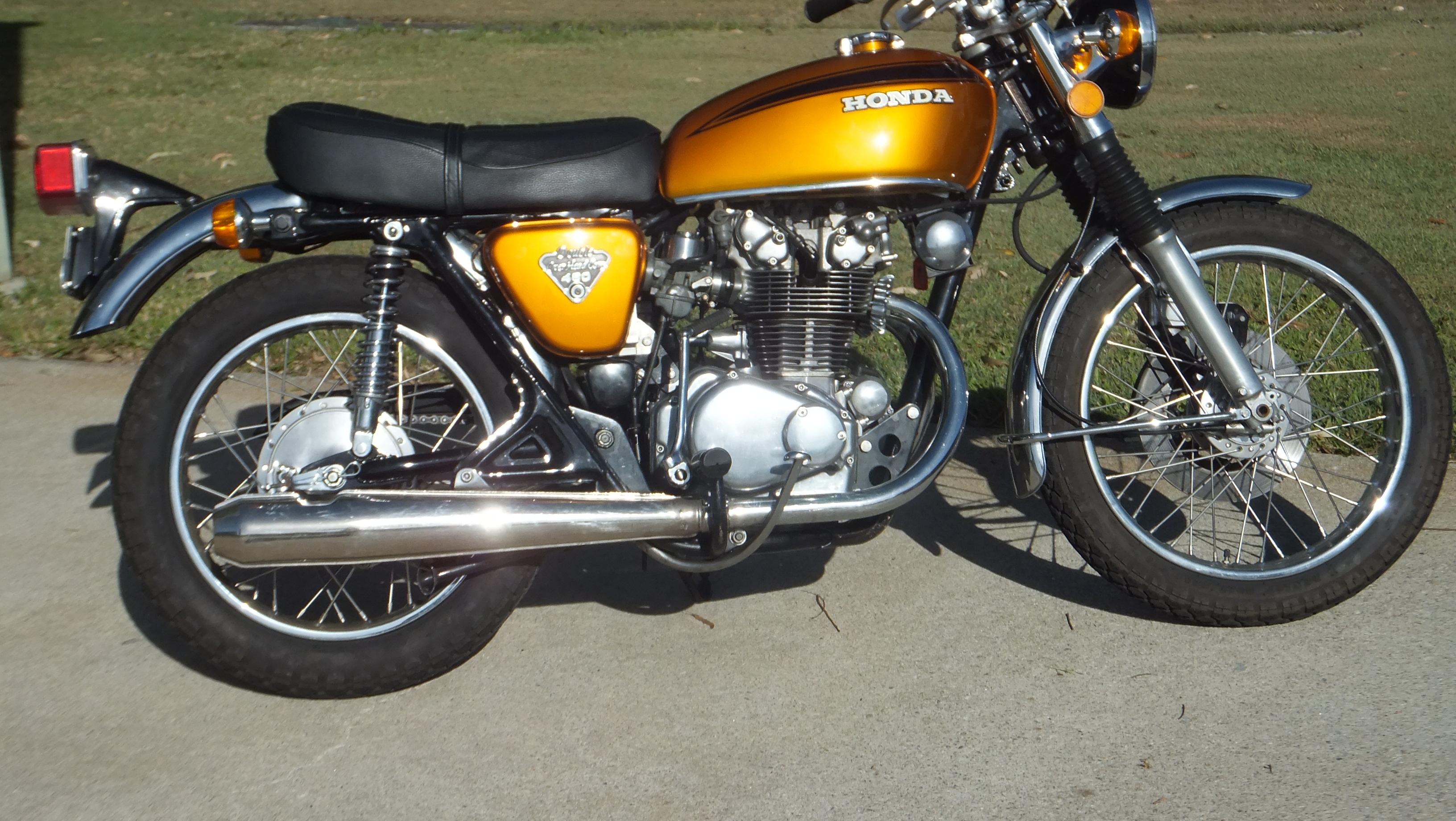 1972 HONDA CB450 TWIN ROAD - JBM5254453 - JUST BIKES